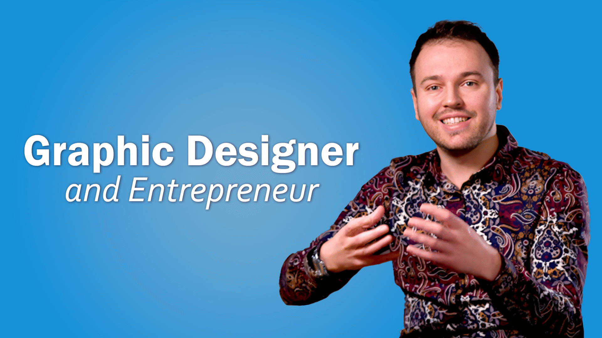 David Pugh: Graphic Designer and Entrepreneur | ClickView