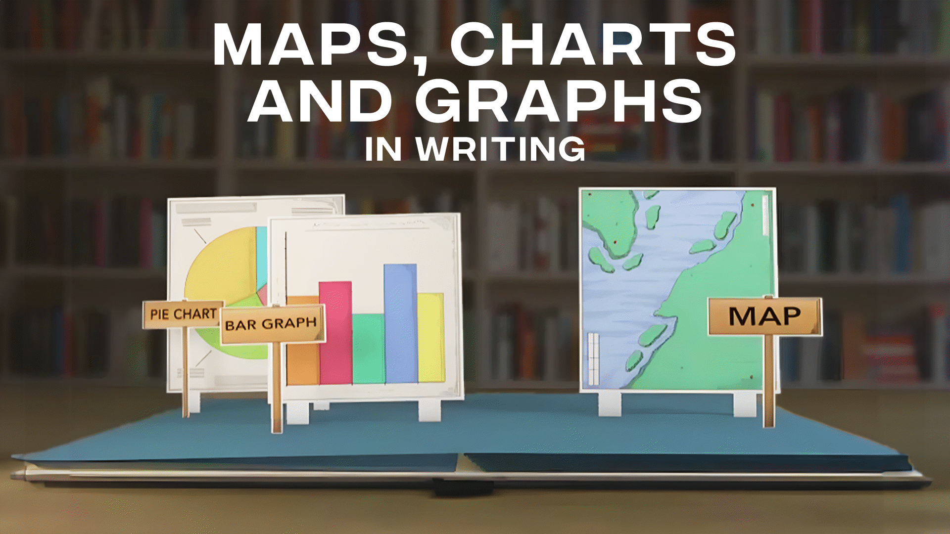 Writing: How to Use Maps, Charts and Graphs in Writing | ClickView