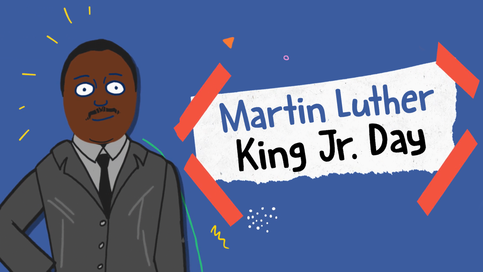 Martin Luther King Jr Animated