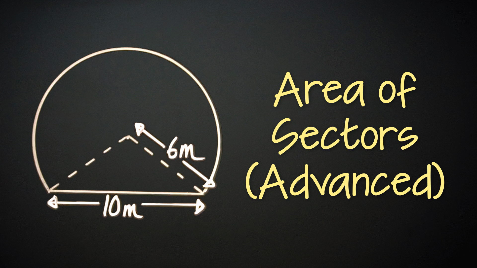 Area of Sectors (Advanced) Video & Resources | ClickView