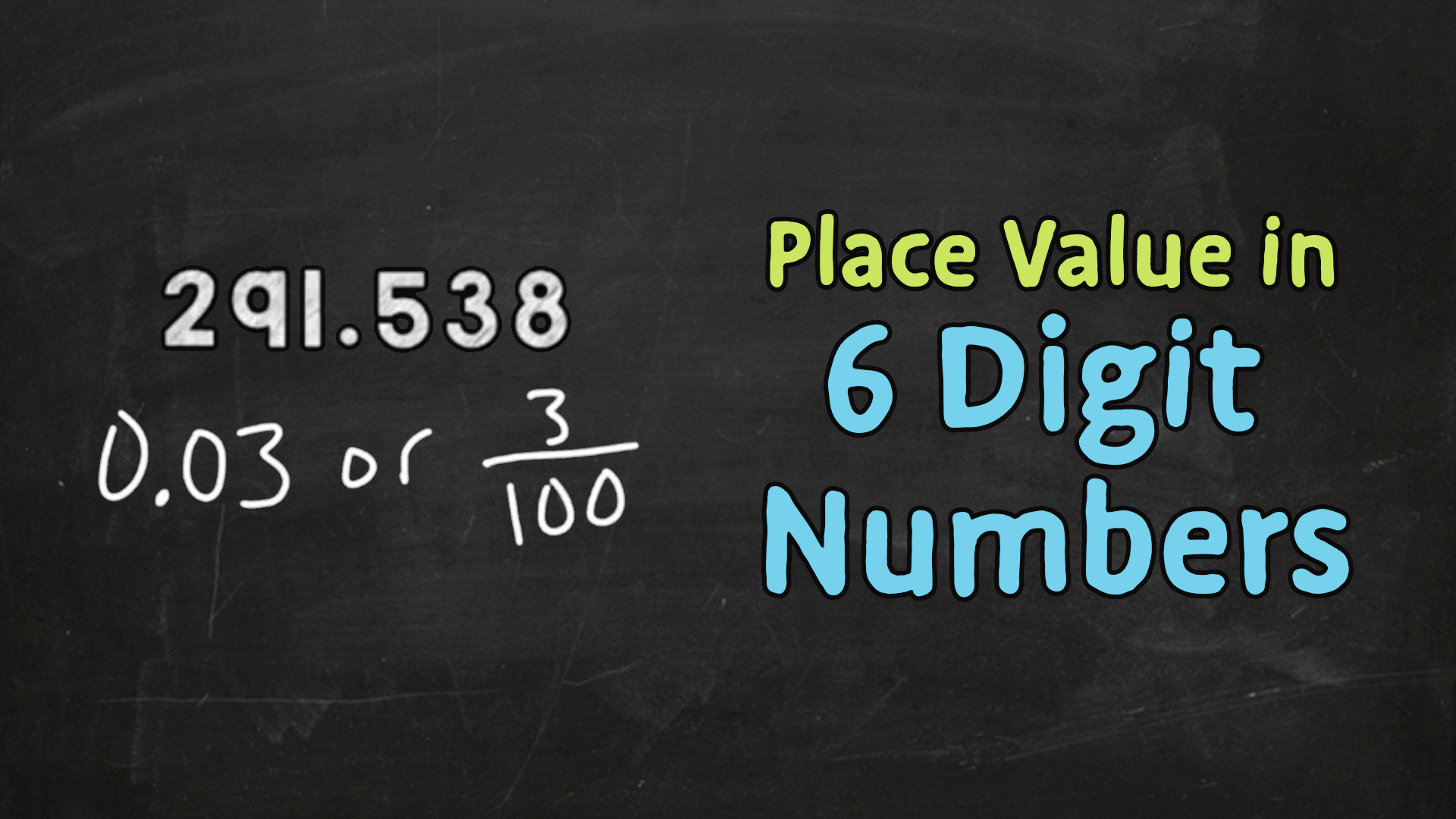 Finding The Value Of An Underlined Digit Place Value To The Hundred