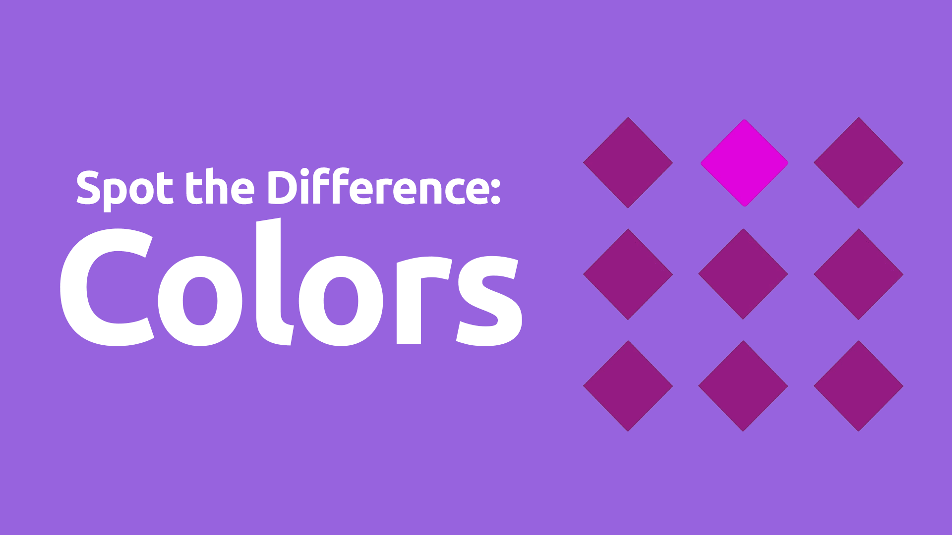 Spot the Different One: Visual Attention | ClickView