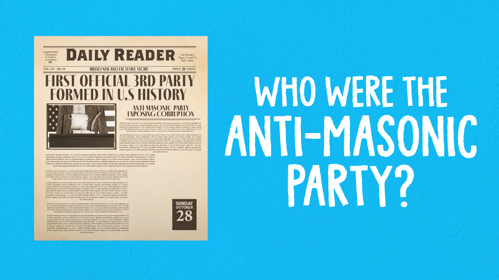 The Anti-Masonic Party Video & Resources | ClickView